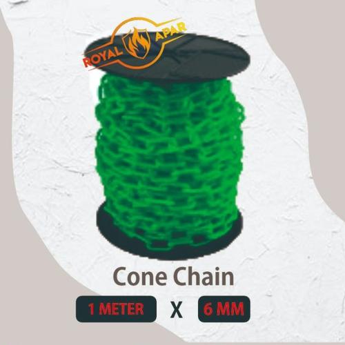 Jual Rantai Plastik / Cone Chain 6mm PER METER / Hijau - Kab. Tangerang ...