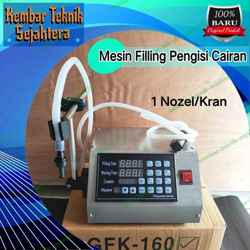 Jual Mesin Pengisi Cairan Automatic Filling GFK-160 1 NOZZLE - Jakarta Barat - kembar-teknik ...
