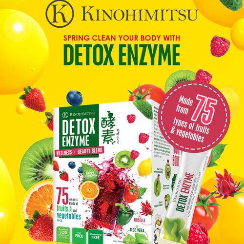 Jual Kinohimitsu Detox Enzyme Wellness + Beauty Blend Kinohimitshu ...