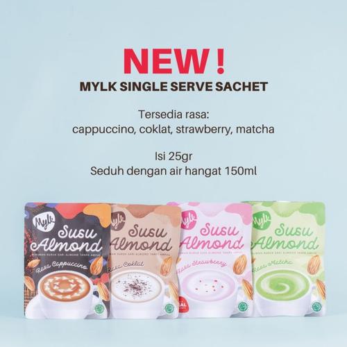 Jual Susu Almond Asi Booster MYLK Premium Bubuk Original Coklat Sugar ...