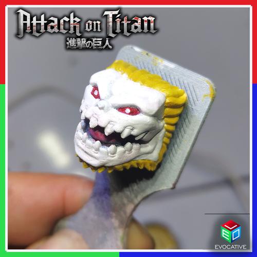 Jual Artisan Keycaps/ Jaw titan Keycap Attack ON Titan - Kab. Bogor ...