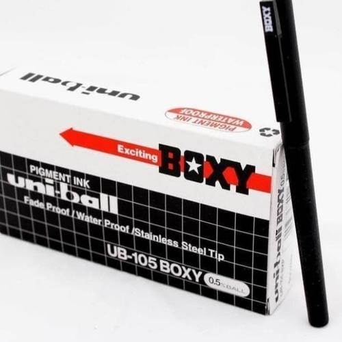 Jual pulpen boxy 001p/ pack isi 12pcs hitam - Jakarta Selatan - Naura ...
