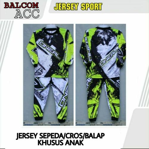 Jual Jersey baju sepeda kids/setelan baju cross/baju motor cross - 14 ...