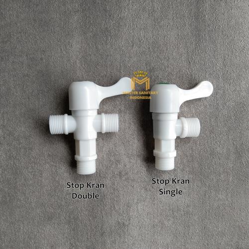 Jual Kran Shower PVC / Kran Tee shower / Stop Kran PVC FRUD - Single ...