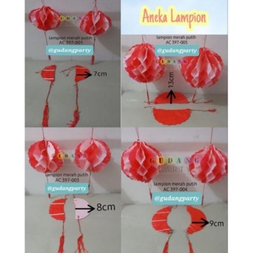 Jual Lampion Merah Putih/Lampion Dirgahayu/Lampion kemerdekaan ...