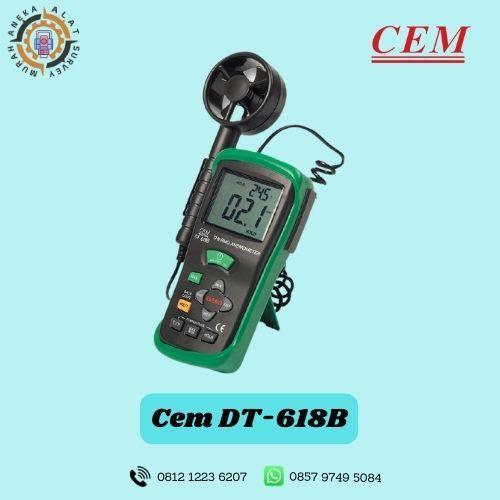Jual CEM DT-618B Anemometer, Air Velocity & Flow Meter - Jakarta Barat ...