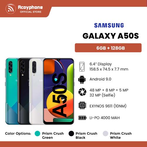 Jual SAMSUNG GALAXY A50S 6/128 GB GARANSI RESMI SEIN - White - Jakarta ...