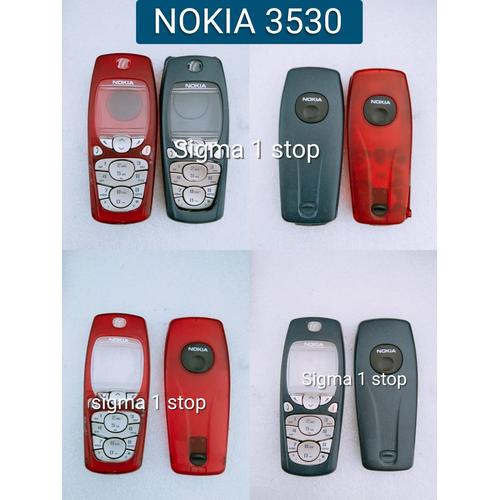 Jual CASING NOKIA 3530 HOUSING COVER CASE KESING NOKIA JADUL - Merah ...