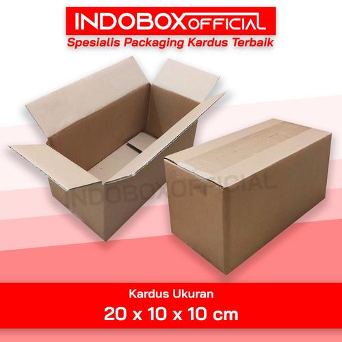 Jual KOTAK 20x10x10 cm PACKING BOX Kardus Packaging Corrugated POLOS ...
