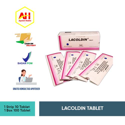 Jual LACOLDIN LAKOLDIN TABLET 1 STRIP 10 TABLET OBAT BATUK PILEK FLU ...