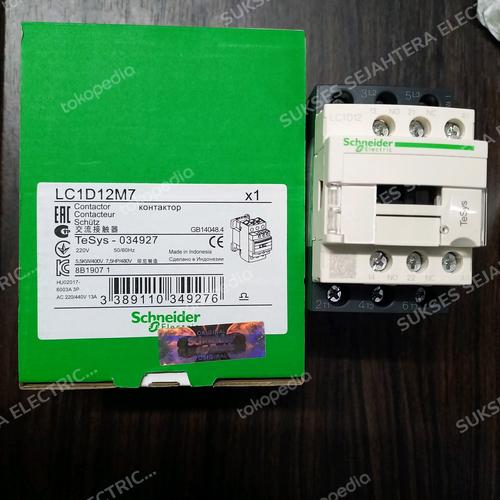 Jual CONTACTOR LC1D12M7 220v SCHNEIDER Original - Jakarta Pusat ...