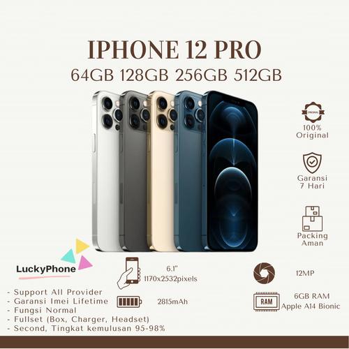 Jual Iphone 12 Pro 128GB 256GB Second bekas Original Fullset - GRAPHITE ...