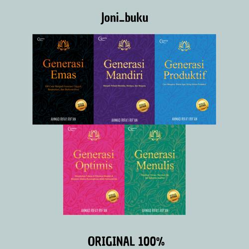 Jual Buku Generasi Emas/ Mandiri/ Produktif/ Optimis/ Menulis - Ahmad ...