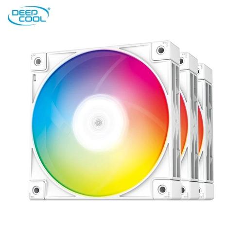 Jual Fan Casing - Deepcool FC 120 / FC120 3in1 12CM 3 FAN ARGB - WHITE ...