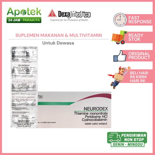 Jual Neurodex/ Vitamin B/ Nyeri Otot dan Sensi/ Pegal/ Nyeri Saraf ...