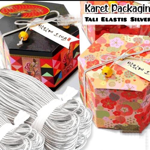 Jual 5m tali silver elastis tali hangtag gold tali emas Tali Hangtag ...