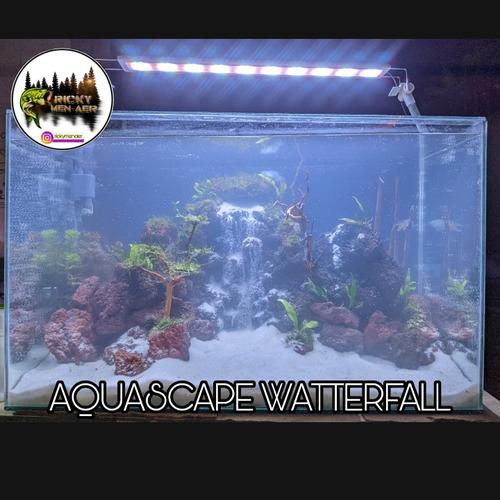 Jual AQUASCAPE TEMA WATERFALL / AIR TERJUN FULLSET - 60x40x40 - Kota ...