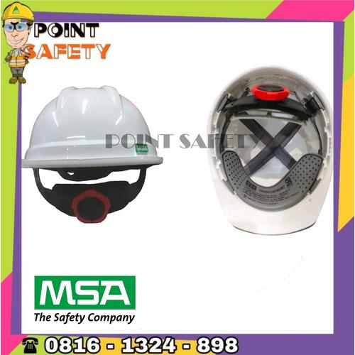 Jual Helm Proyek MSA Vented Inner Fas Trac / Safety Helmet MSA Vented ...