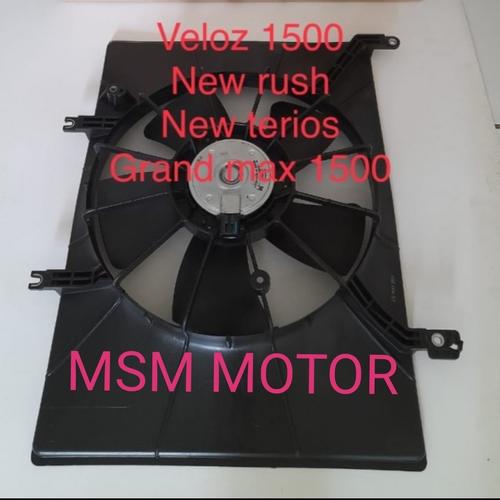 Jual MOTOR FAN ASSY EXTRA FAN RADIATOR KOMPLIT TOYOTA VELOZ NEW RUSH ...