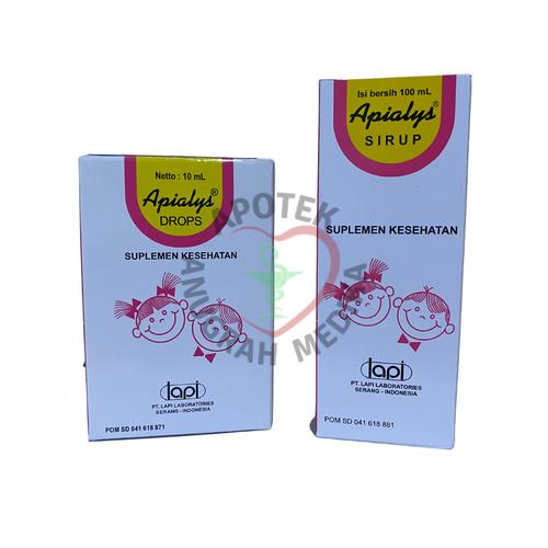 Jual APIALYS DROPS 10ML / APIALYS SIRUP 100ML - Syrup - Jakarta Barat ...