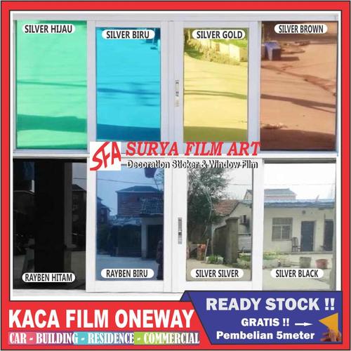 Jual STICKER KACA FILM CERMIN ONEWAY - RIBEN HITAM - Kota Bekasi ...