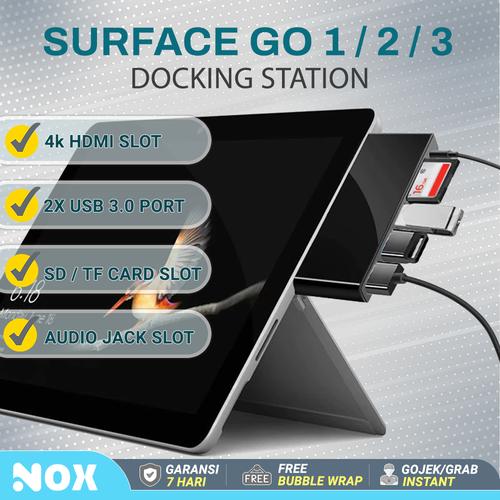 Jual Surface Go 1 /2 /3 USB HUB Docking Station Converter USB 3.0 HDMI ...