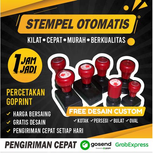 Promo PROMO Stempel Flash Kilat - standart - Kota Surabaya - Percetakan ...