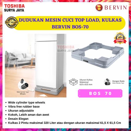Jual BERVIN BOS-70, Tatakan Kulkas / Mesin cuci 1 tabung - Kota ...
