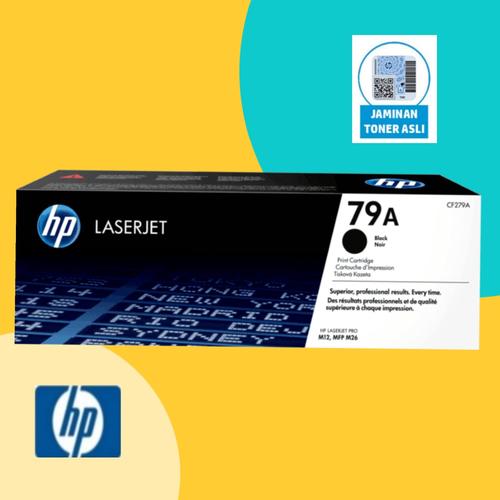 Jual HP 79A BLACK ORIGINAL LASER JET TONER CARTRIDGE (CF279A) - Jakarta ...