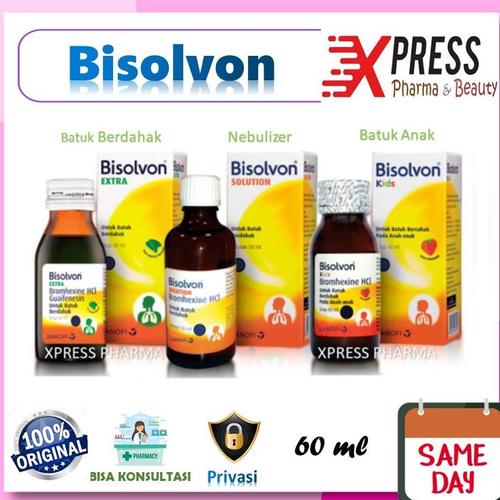 Jual Ready!! XPRESS Bisolvon Extra / Bisolvon Solution Nebulizer ...