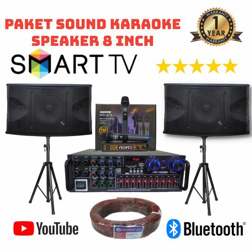 Jual PAKET SOUND SYSTEM KARAOKE SPEAKER AMPLIFIER KARAOKE RUMAH ...