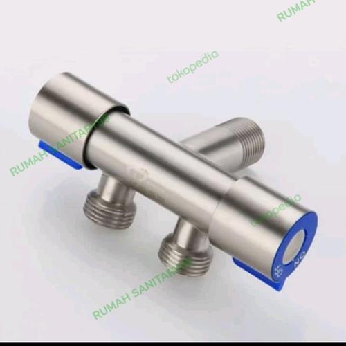 Jual Stop kran double stainless / Stop kran cabang stainless - Jakarta ...