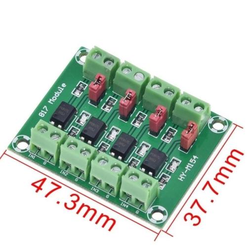 Jual MODUL OPTOCOUPLER ISOLASO FOR PLC 4 CHANEL PC817 - 2 chanel - Kab ...