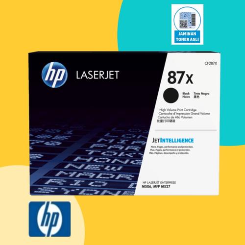 Jual HP 87X HIGH YIELD BLACK ORIGINAL LASER JET TONER CARTRIDGE (CF287X ...
