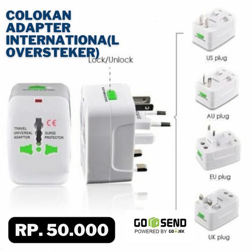 Jual Colokan Universal Steker Adapter International All in One - Kota ...