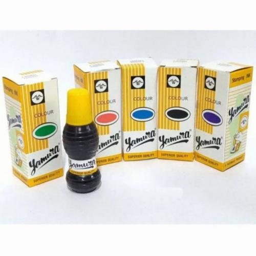 Jual Tinta Stempel Yamura 27 cc Kecil / Stamp Pad Ink Standard - Hitam ...