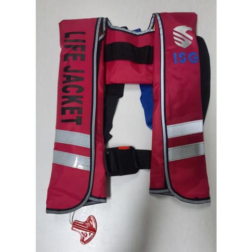 Jual pelampung life jacket otomatis ISG Gas Co² Inflatable automatic ...