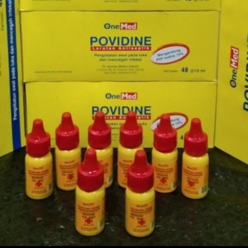Jual Povidone 15ml Onemed/ Betadine/ Obat Luka/ Box - Kota Bekasi ...