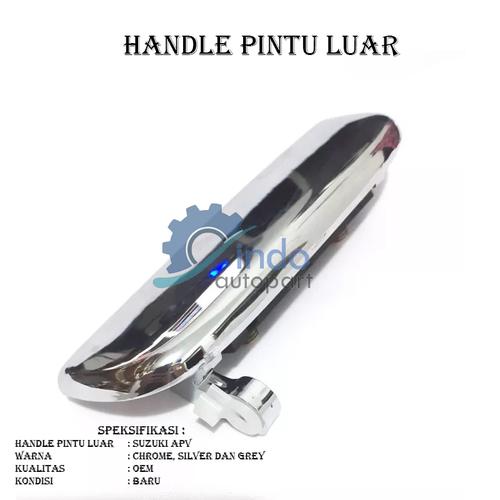 Jual Handle Pintu Luar Suzuki APV Chrome Silver Grey - Handel Pintu APV ...
