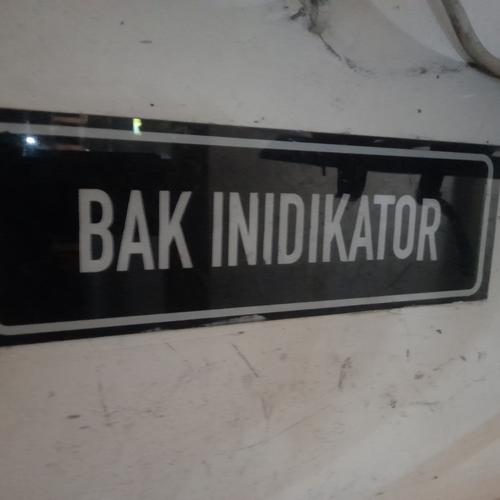 Jual sign tanda papan gambar tulisan nama bak indikator - Kota Surabaya ...