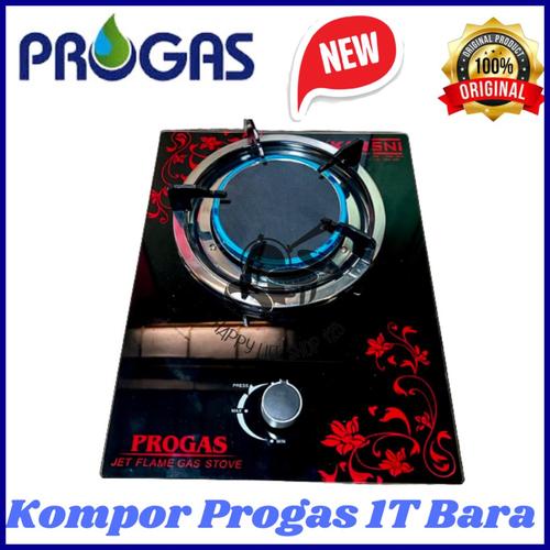 Jual Kompor Kaca PROGAS 1 Tungku Bara / Kompor Gas 1 Tungku Bara INFRARED - PACKING BUBLE - Kab ...