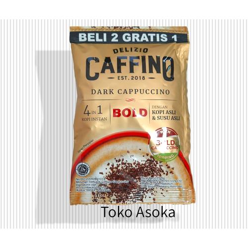 Jual Delizio Caffino | Dark Cappuccino | Kopi Latte Premium | Renteng ...