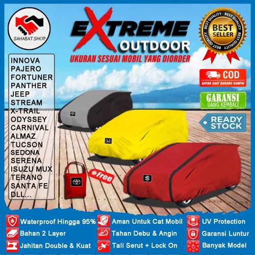 Jual cover mobil OUTDOOR Pajero Fortuner sarung mobil OUTDOOR X-trail ...