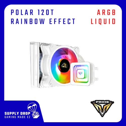 Jual PRIME POLAR 120T V2.0 ARGB Liquid Cooler with Rainbow Effect Pump ...