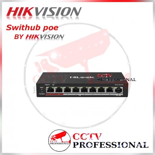 Jual Switch HUB PoE HILOOK BY HIKVISION 8 port poe - Jakarta Barat ...