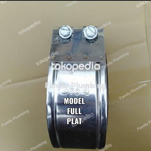 Jual KLEM COUPLING KOPLING CASH KES CAST IRON PIPA CIP BESI PVC 6" INCH ...