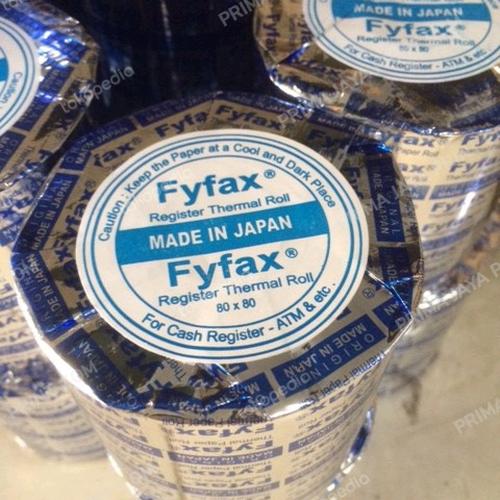 Jual FYFAX KERTAS KASIR THERMAL 80×80 ORIGINAL - Hitam - Jakarta Barat ...