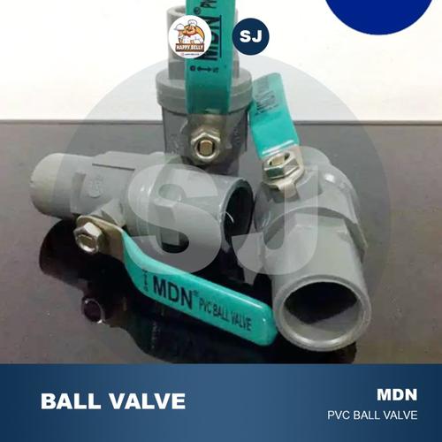 Jual Ball Valve Stop Kran Keran PVC GAGANG BESI STAINLESS - MDN 1" 1in - Kota Medan - SJ WARNA ...