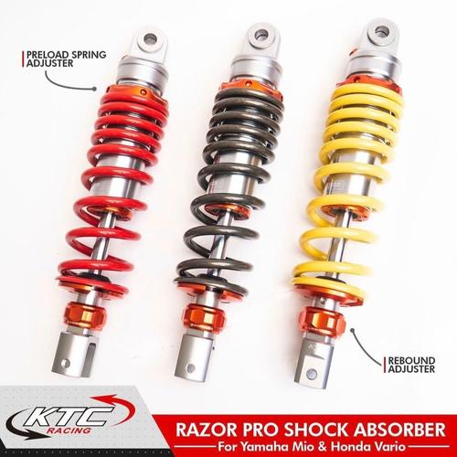 Jual Shockbreaker KTC Razor Pro Mio Beat Vario 150 - Red, 300 - Jakarta ...