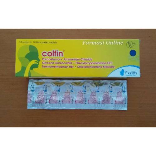 Jual Colfin - Strip - Obat Sakit Kepala Batuk dan Pilek - Kab. Grobogan ...